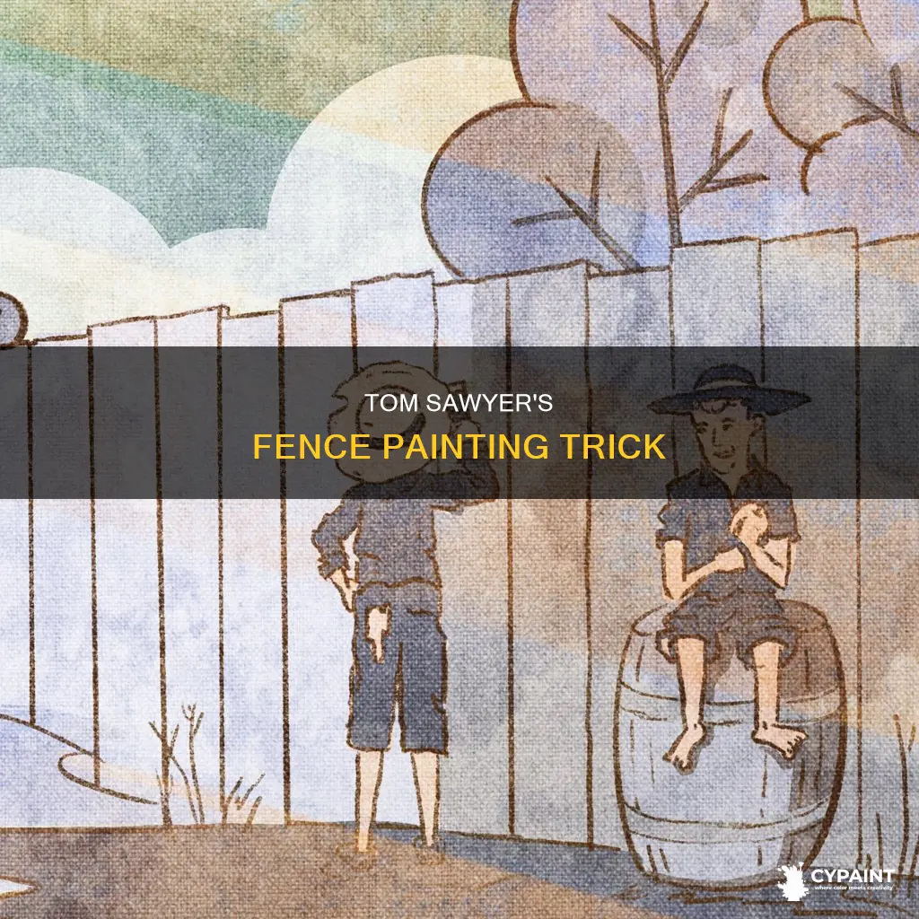 Tom Sawyer's Fence Painting Trick | CyPaint
