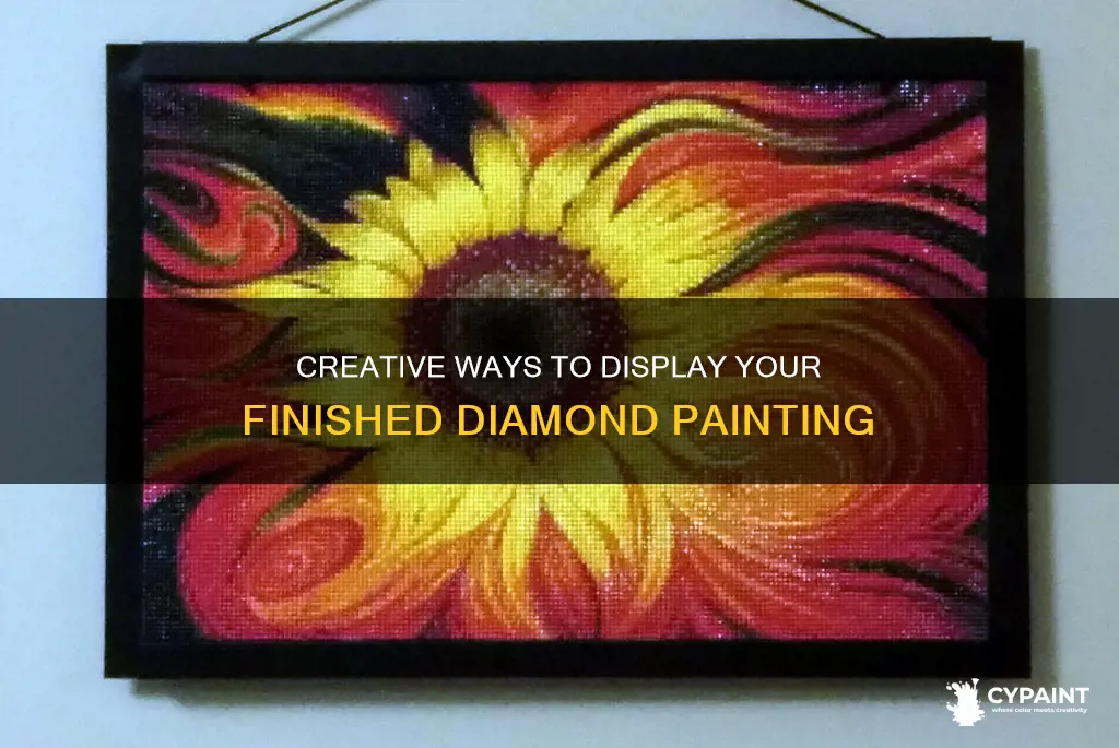 Creative Ways To Display Your Finished Diamond Painting | CyPaint