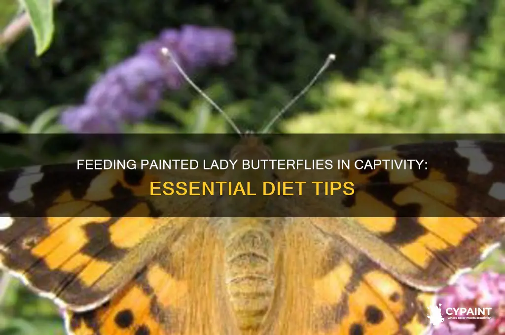 Feeding Painted Lady Butterflies In Captivity: Essential Diet Tips ...