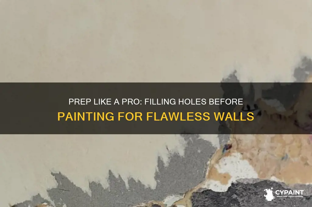 Prep Like A Pro: Filling Holes Before Painting For Flawless Walls | CyPaint