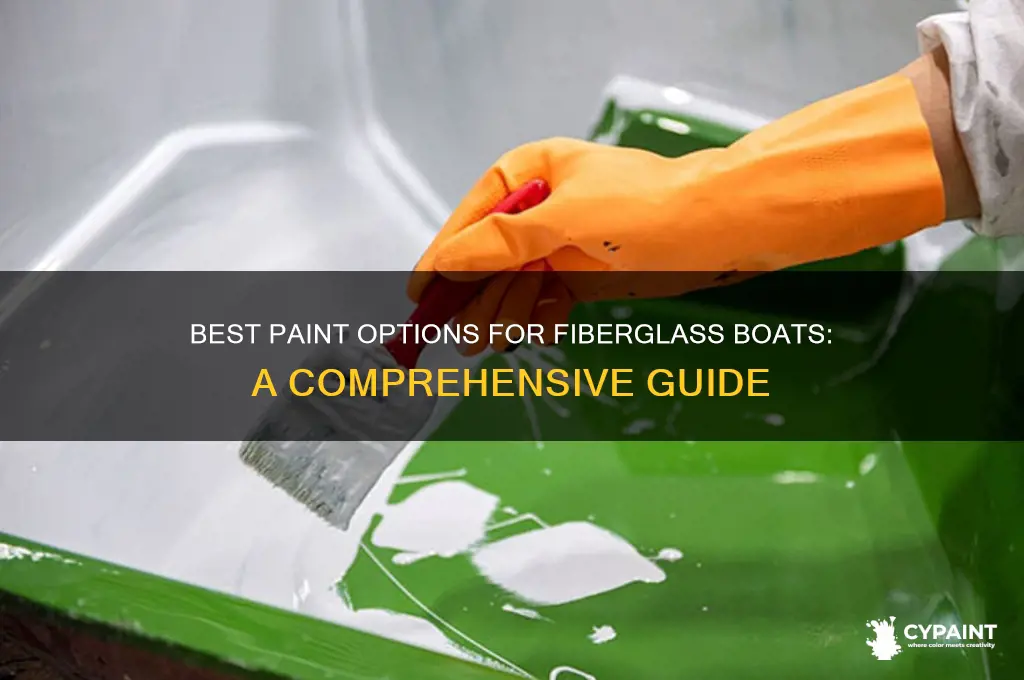 Best Paint Options For Fiberglass Boats: A Comprehensive Guide | CyPaint