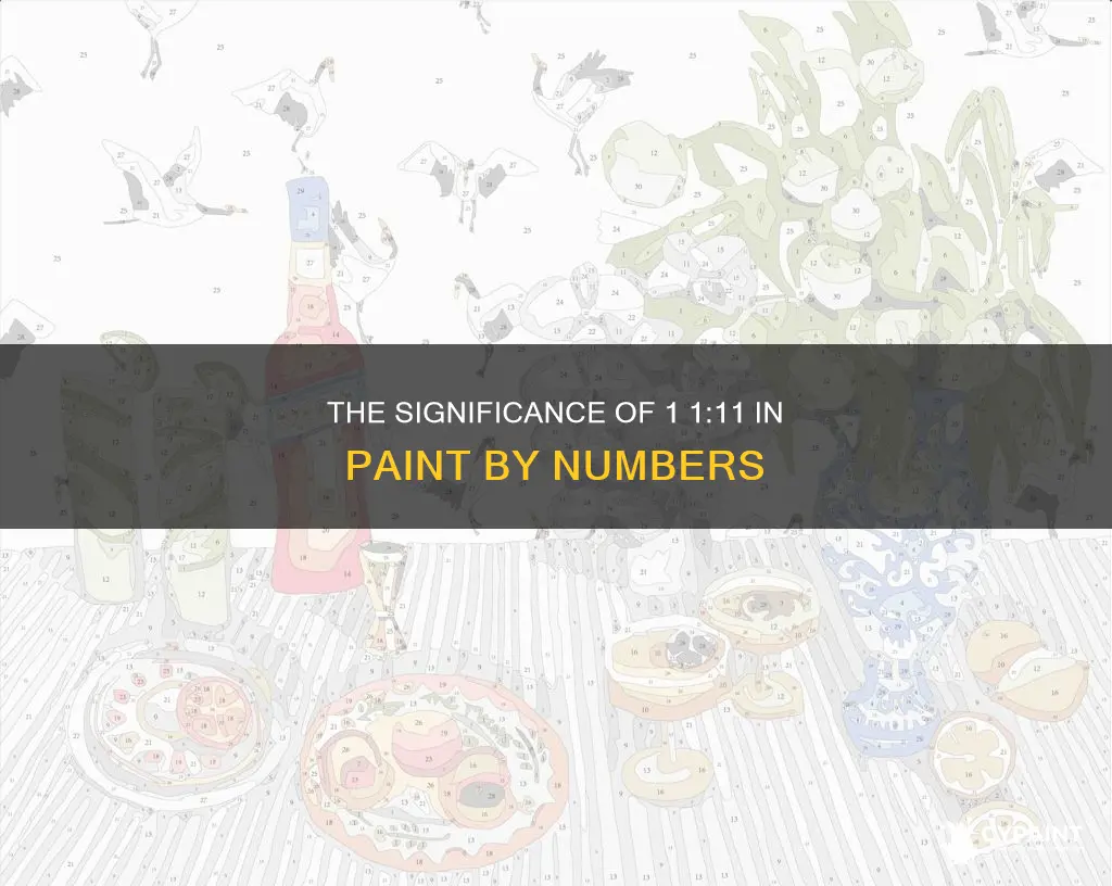 The Significance Of 1 1:11 In Paint By Numbers | CyPaint