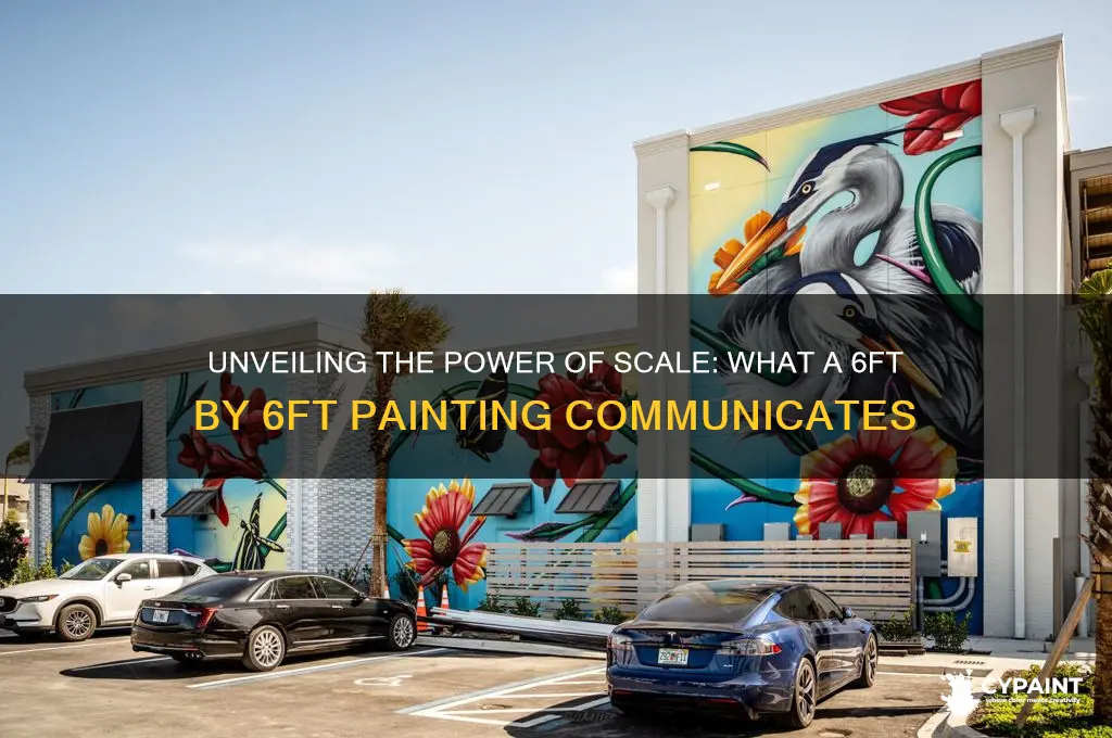 Unveiling The Power Of Scale: What A 6Ft By 6Ft Painting Communicates ...