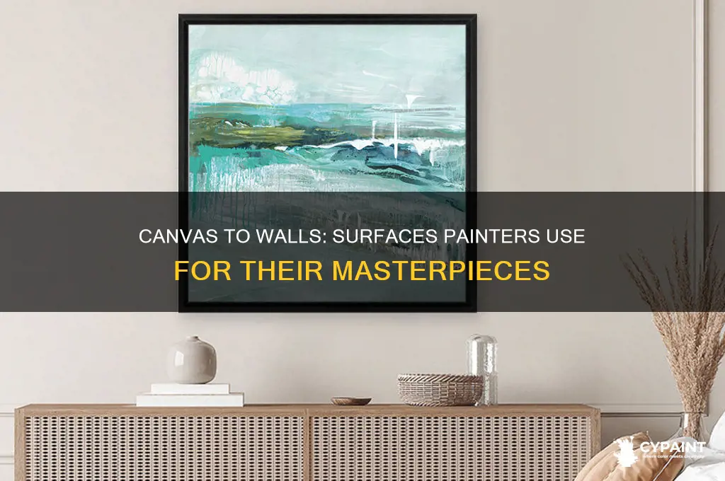 Canvas To Walls: Surfaces Painters Use For Their Masterpieces | CyPaint