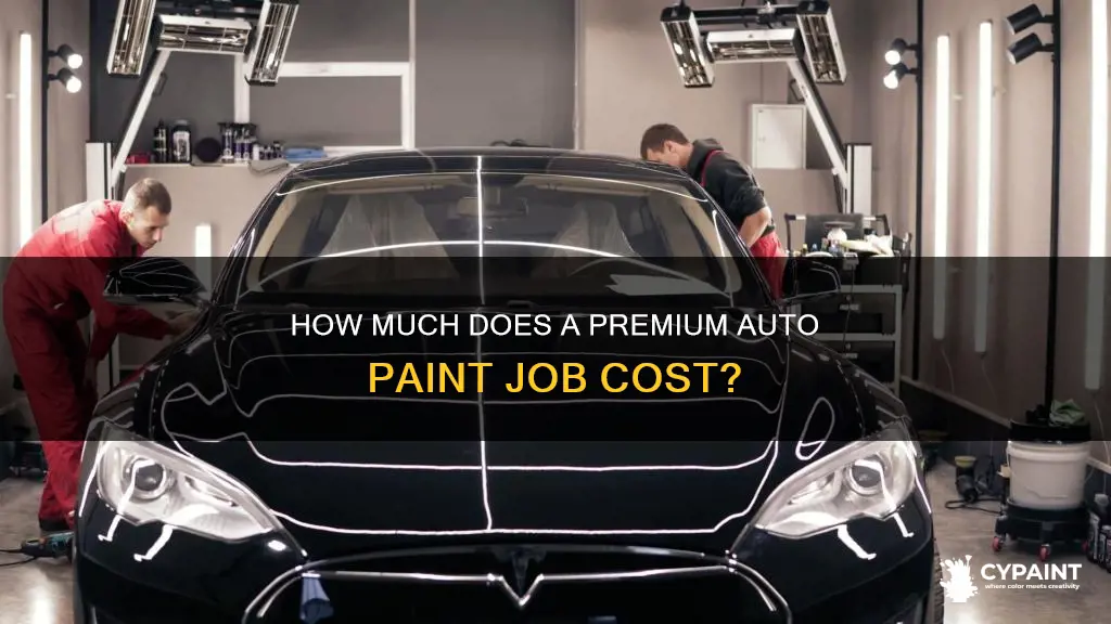 How Much Does A Premium Auto Paint Job Cost? | CyPaint
