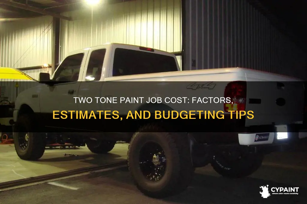 Two Tone Paint Job Cost: Factors, Estimates, And Budgeting Tips | CyPaint