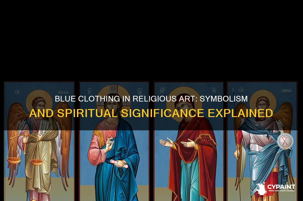 Blue Clothing In Religious Art: Symbolism And Spiritual Significance ...