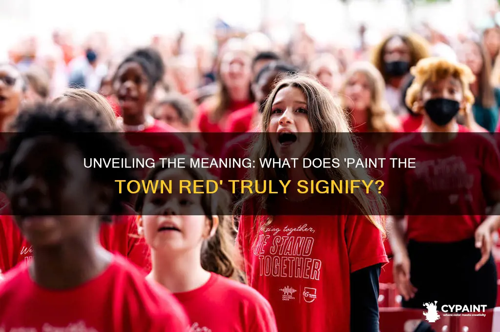 Unveiling The Meaning: What Does 'Paint The Town Red' Truly Signify ...