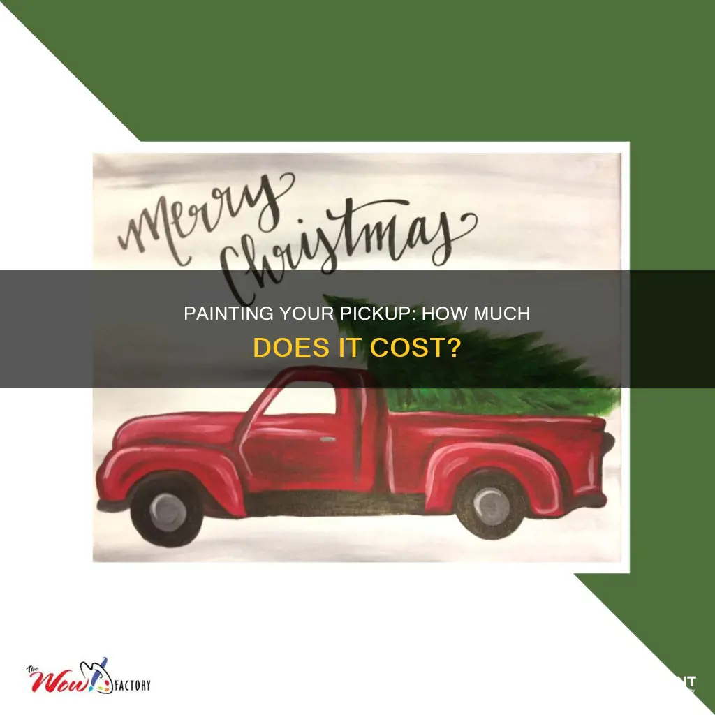 Painting Your Pickup: How Much Does It Cost? | CyPaint