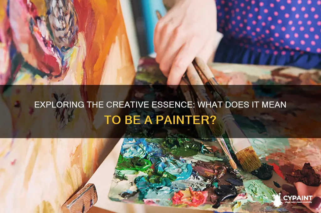 Exploring The Creative Essence: What Does It Mean To Be A Painter ...