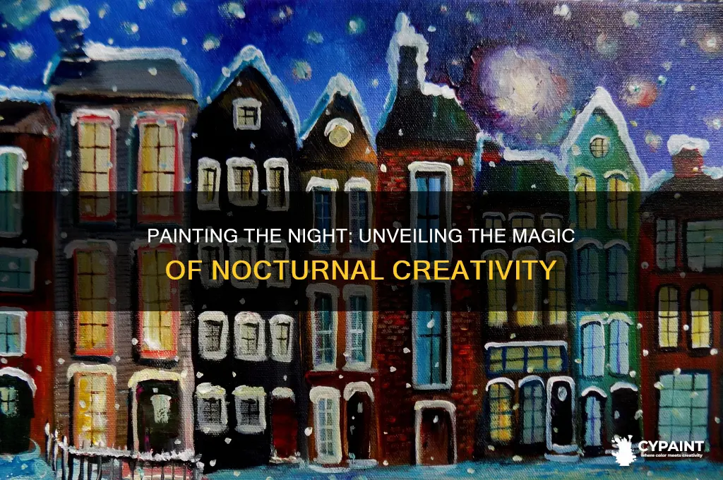 Painting The Night: Unveiling The Magic Of Nocturnal Creativity | CyPaint