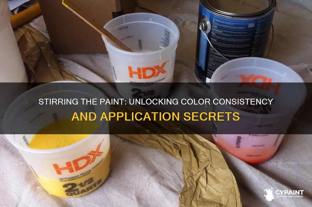 Stirring The Paint: Unlocking Color Consistency And Application Secrets ...