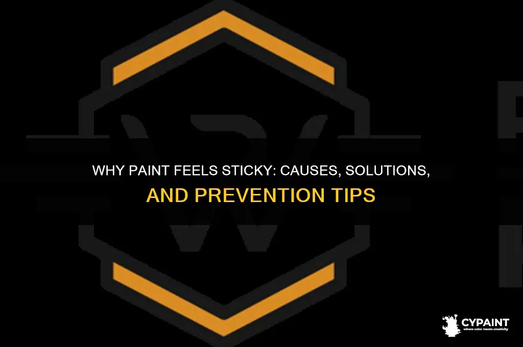 Why Paint Feels Sticky: Causes, Solutions, And Prevention Tips | CyPaint