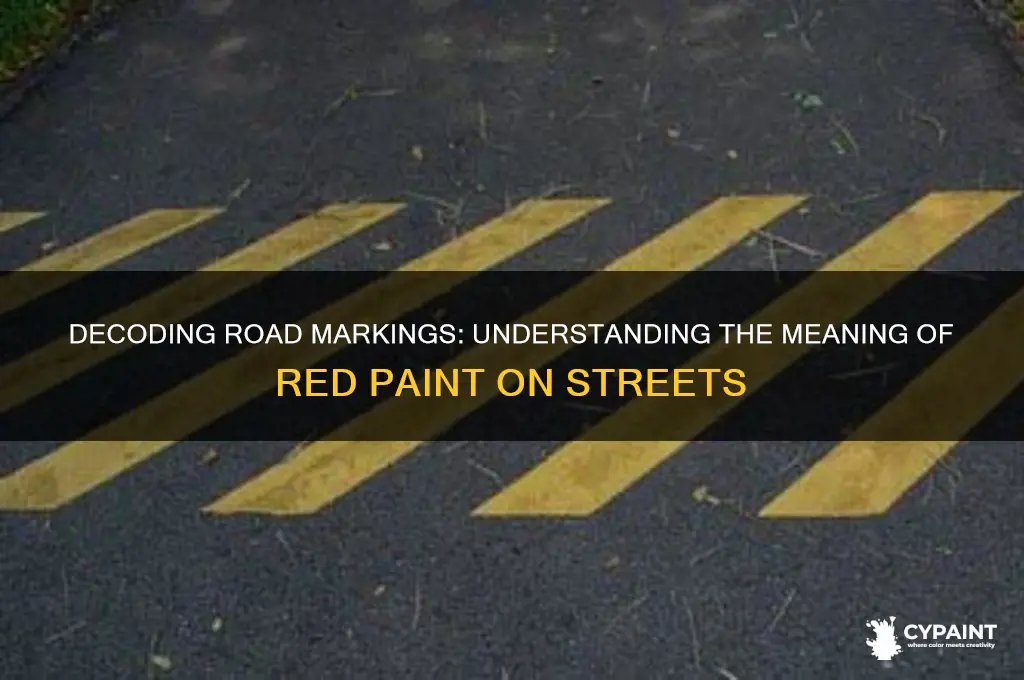 Decoding Road Markings: Understanding The Meaning Of Red Paint On ...