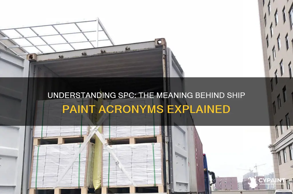 Understanding Spc: The Meaning Behind Ship Paint Acronyms Explained ...