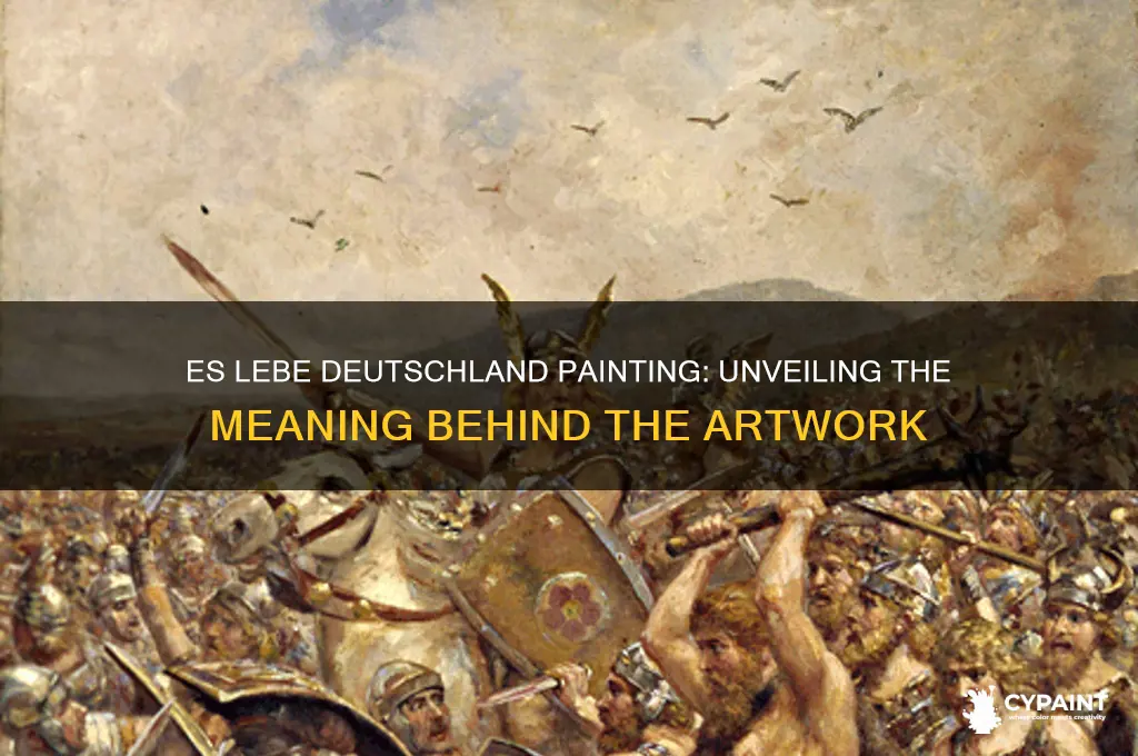 Es Lebe Deutschland Painting: Unveiling The Meaning Behind The Artwork ...