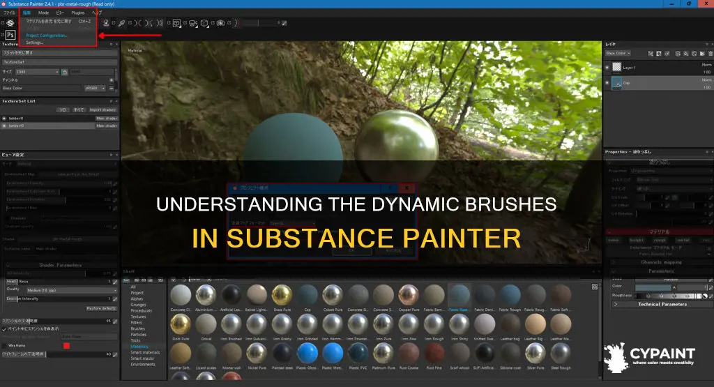 Understanding The Dynamic Brushes In Substance Painter | CyPaint