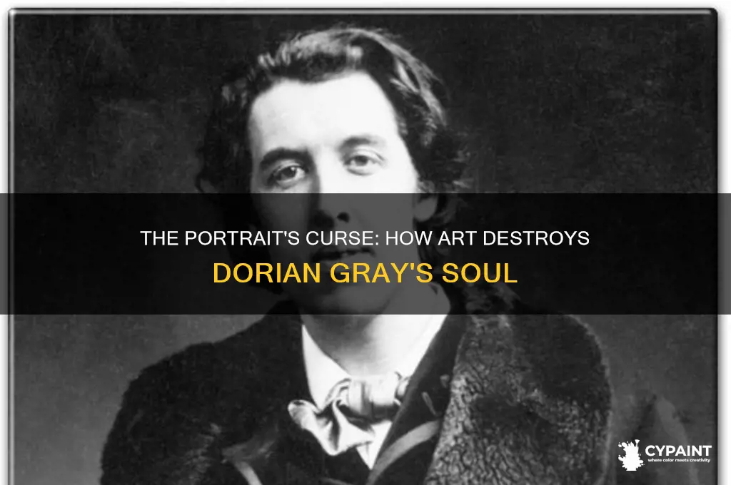 The Portrait's Curse: How Art Destroys Dorian Gray's Soul | CyPaint