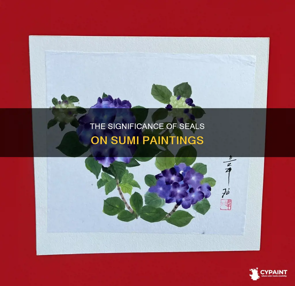 The Significance Of Seals On Sumi Paintings | CyPaint