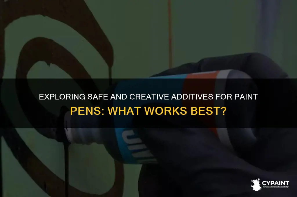 Exploring Safe And Creative Additives For Paint Pens: What Works Best ...
