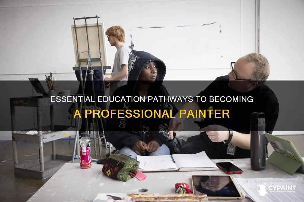 Essential Education Pathways To Becoming A Professional Painter | CyPaint