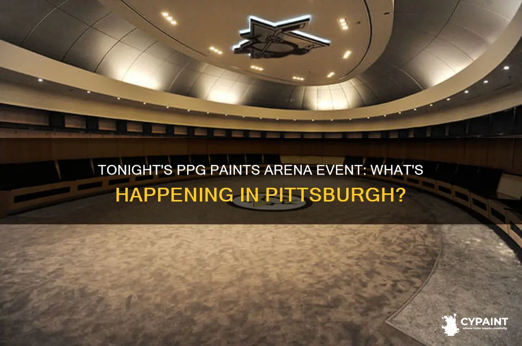 Tonight's Ppg Paints Arena Event: What's Happening In Pittsburgh? | CyPaint