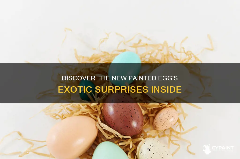 Discover The New Painted Egg's Exotic Surprises Inside | CyPaint