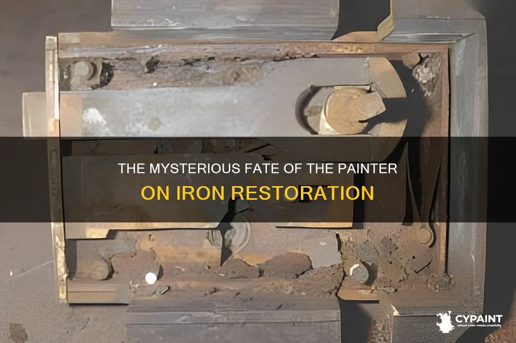 The Mysterious Fate Of The Painter On Iron Restoration | CyPaint