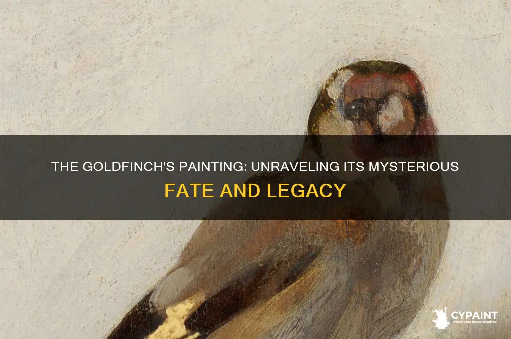 The Goldfinch's Painting: Unraveling Its Mysterious Fate And Legacy ...