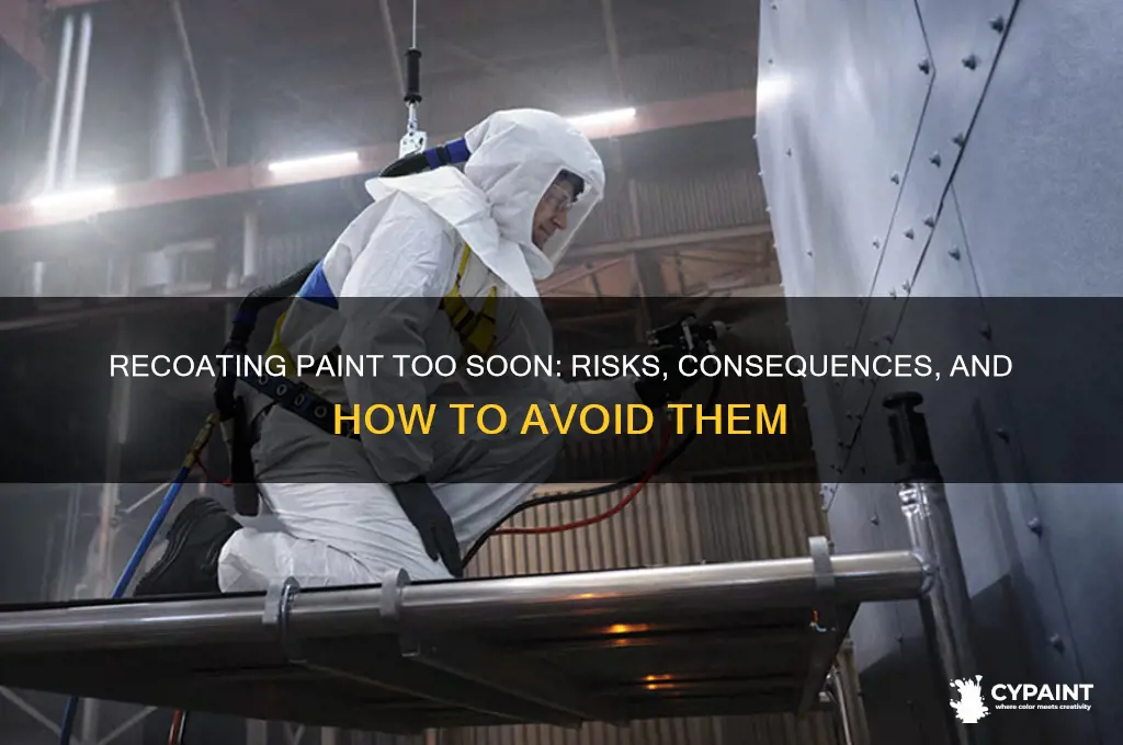 Recoating Paint Too Soon: Risks, Consequences, And How To Avoid Them ...