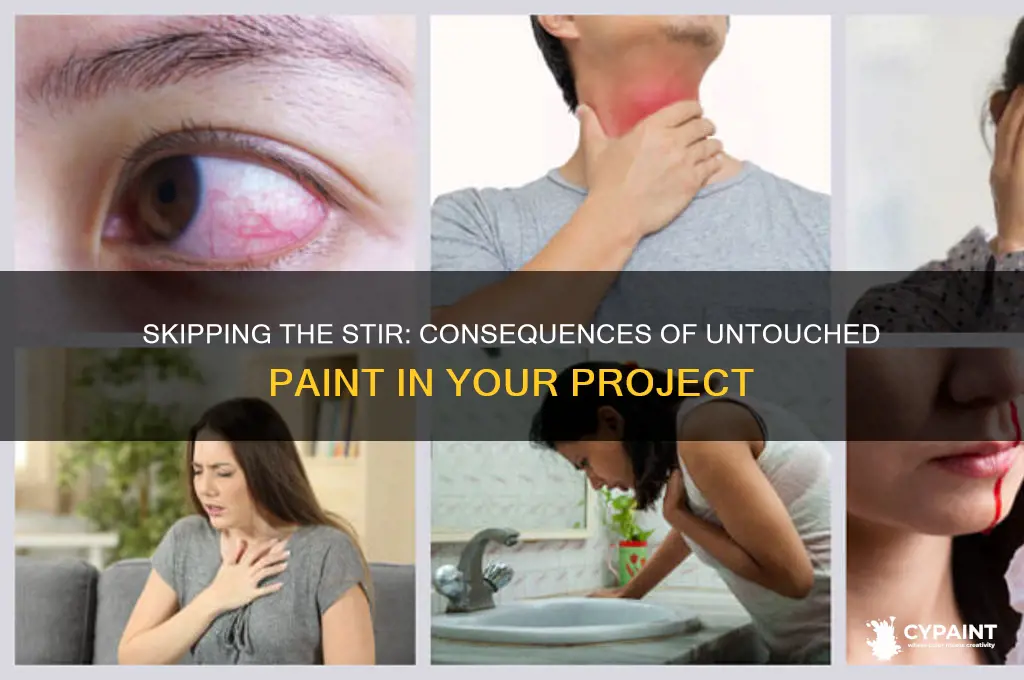 Skipping The Stir: Consequences Of Untouched Paint In Your Project ...