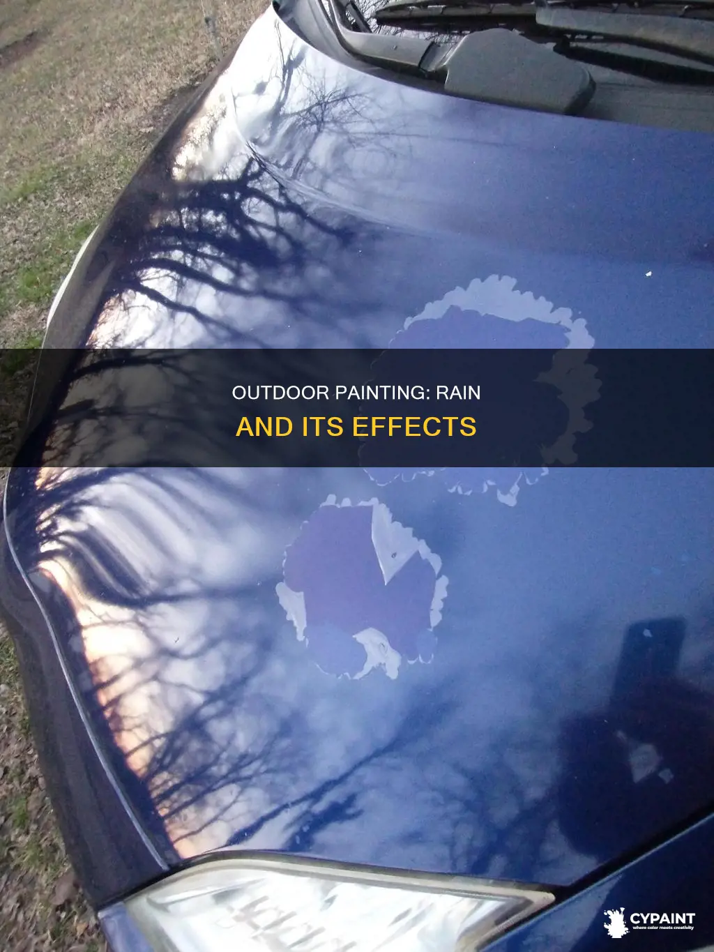Outdoor Painting: Rain And Its Effects | CyPaint