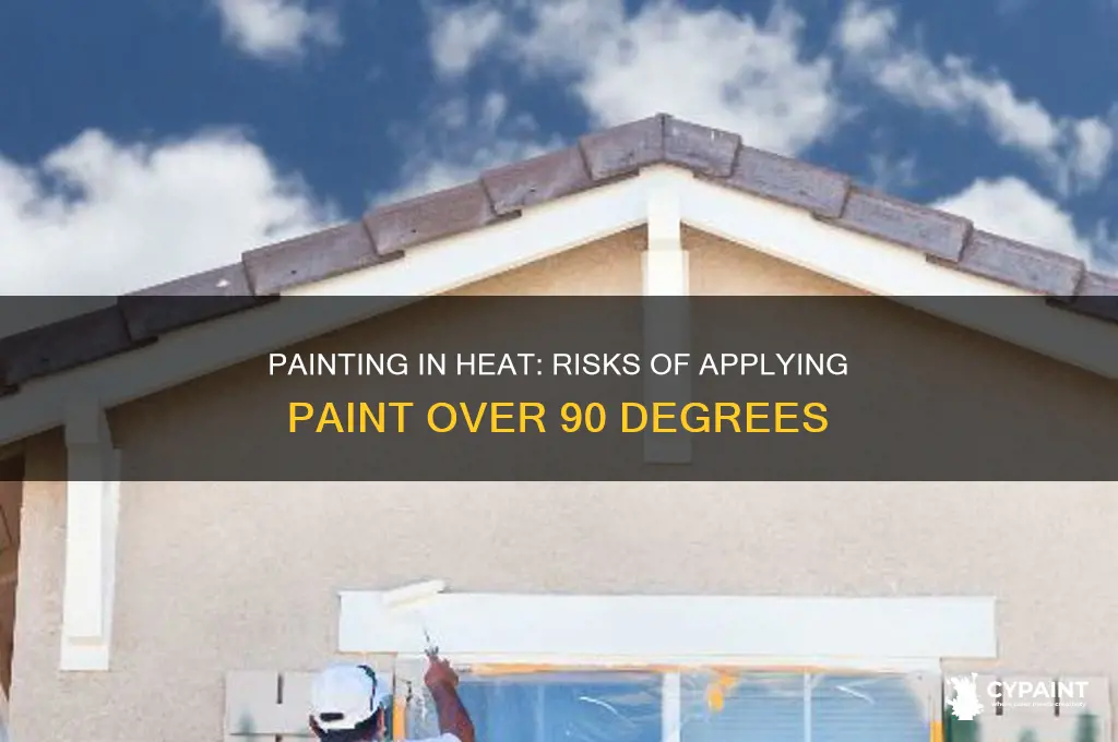 Painting In Heat: Risks Of Applying Paint Over 90 Degrees | CyPaint