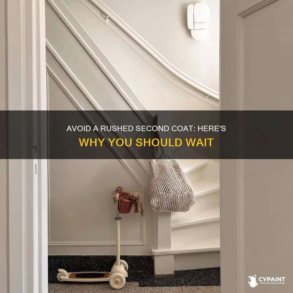 Avoid A Rushed Second Coat: Here's Why You Should Wait | CyPaint