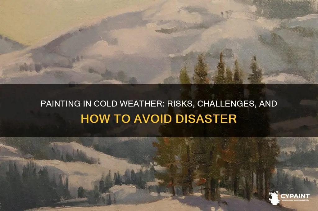 Painting In Cold Weather: Risks, Challenges, And How To Avoid Disaster ...