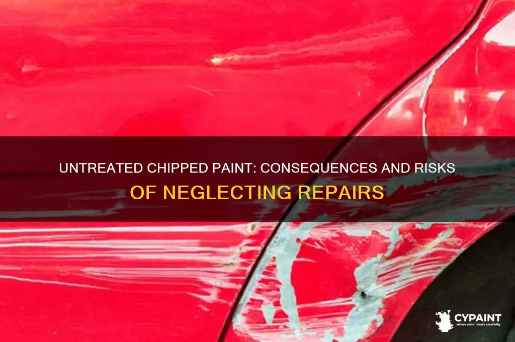 Untreated Chipped Paint: Consequences And Risks Of Neglecting Repairs ...