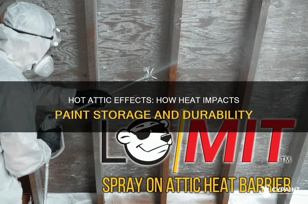 Hot Attic Effects: How Heat Impacts Paint Storage And Durability | CyPaint