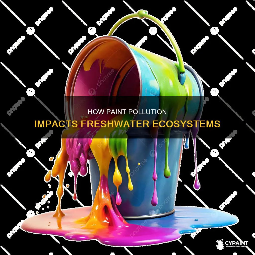 How Paint Pollution Impacts Freshwater Ecosystems | CyPaint