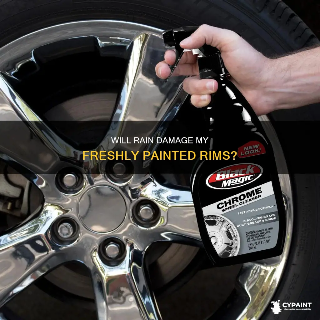 Will Rain Damage My Freshly Painted Rims? | CyPaint