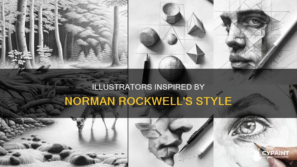 Illustrators Inspired By Norman Rockwell's Style | CyPaint