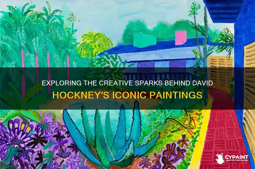 Exploring The Creative Sparks Behind David Hockney's Iconic Paintings ...