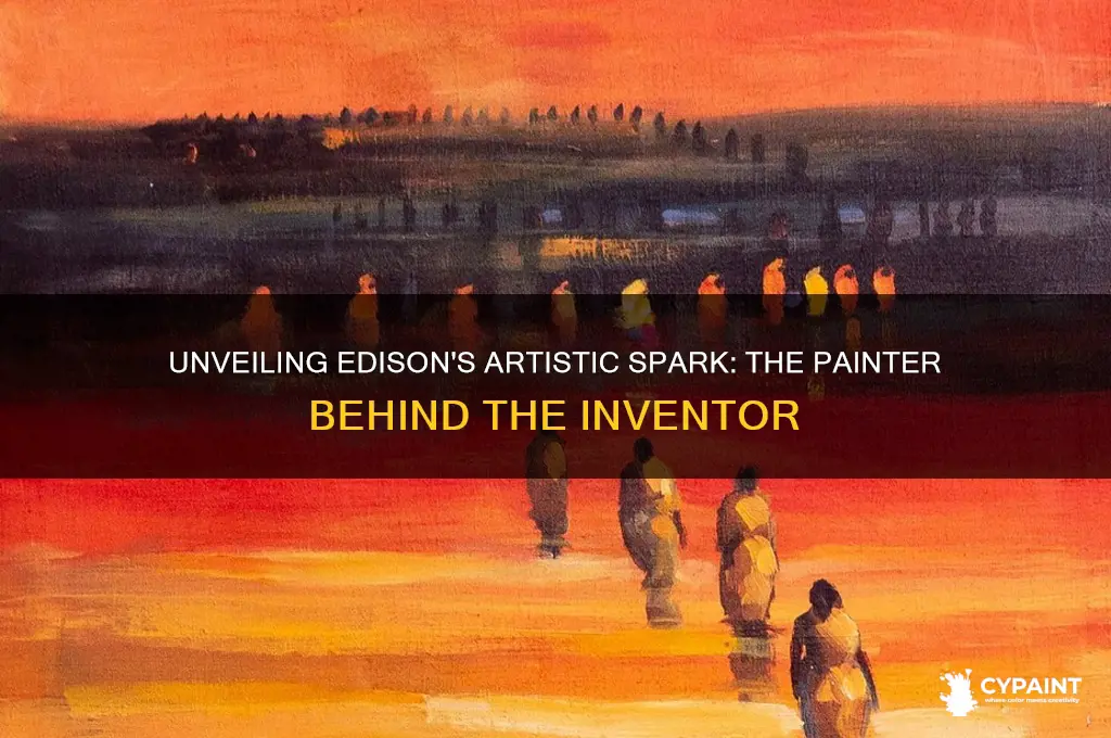 Unveiling Edison's Artistic Spark: The Painter Behind The Inventor ...