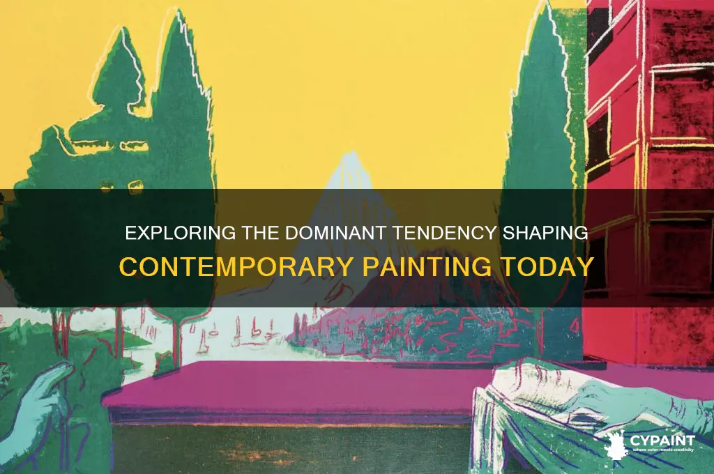 Exploring The Dominant Tendency Shaping Contemporary Painting Today ...