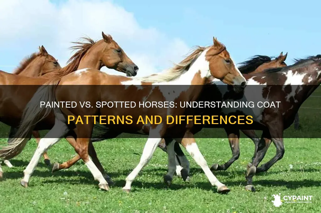 Painted Vs. Spotted Horses: Understanding Coat Patterns And Differences ...