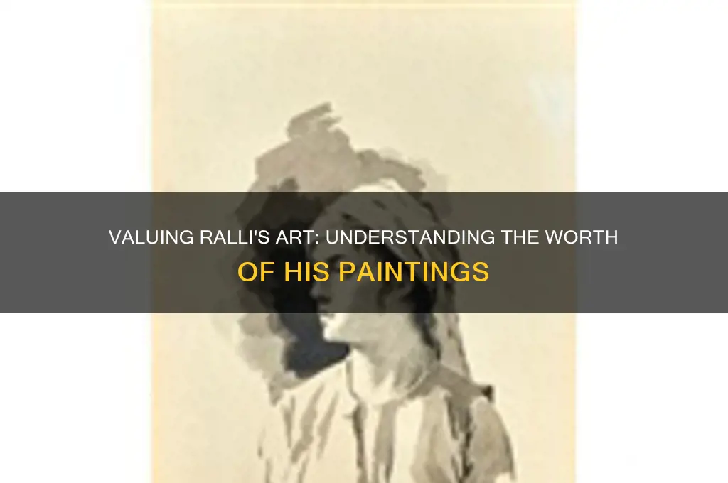 Valuing Ralli's Art: Understanding The Worth Of His Paintings | CyPaint