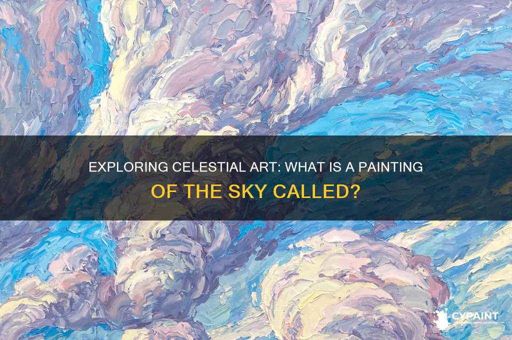 Exploring Celestial Art: What Is A Painting Of The Sky Called? | CyPaint