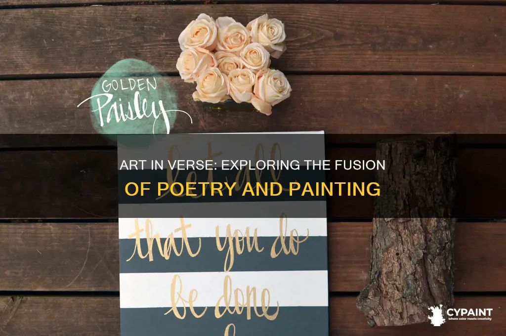 Art In Verse: Exploring The Fusion Of Poetry And Painting | CyPaint