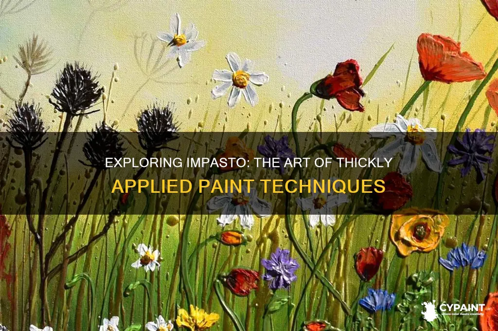 Exploring Impasto: The Art Of Thickly Applied Paint Techniques | CyPaint