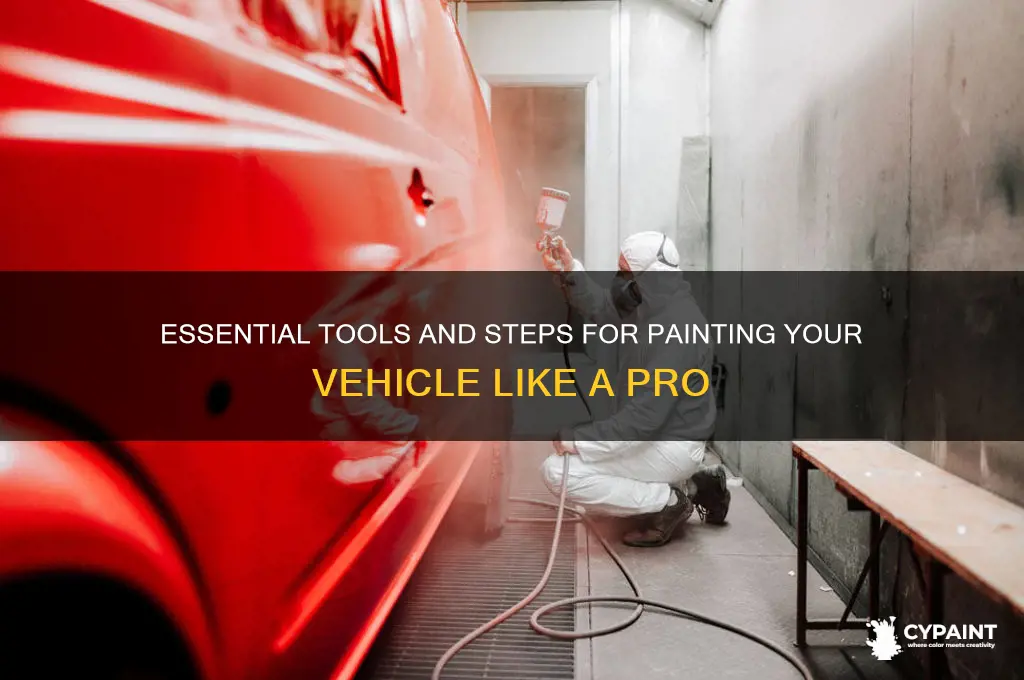 Essential Tools And Steps For Painting Your Vehicle Like A Pro | CyPaint