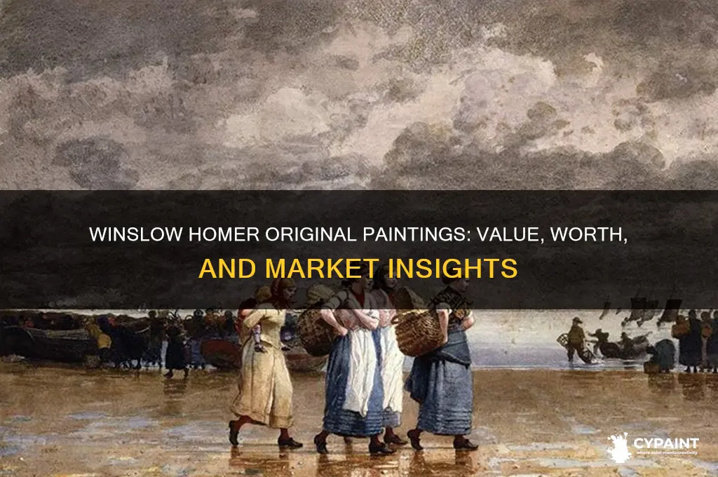 Winslow Homer Original Paintings: Value, Worth, And Market Insights ...